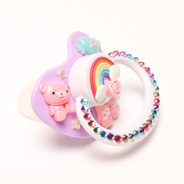 Full of Love Adult Pacifier – Peach Collective